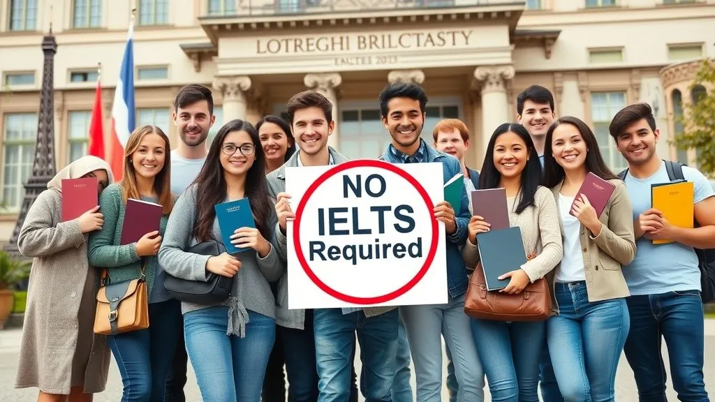 Study in Europe Without IELTS 2025 – No Exam Admission Guide